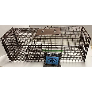 FPS Heavy Duty Live Trap Safely Relocate Unwanted Animals Possum, Skunk Size Animals Small Raccoons