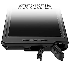 Ghostek NAUTICAL Slim Waterproof Case for Galaxy S22 Ultra 5G - Heavy Duty Shockproof Protection, Built-In Screen & Camera Lens Protector (Black)