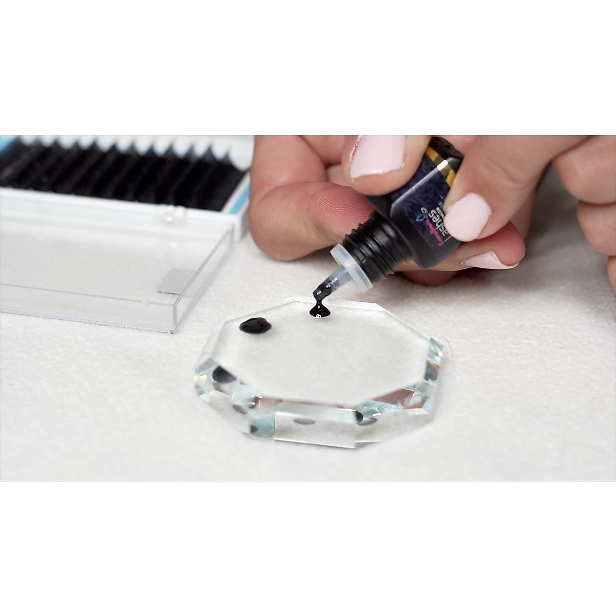 2 Pack Extra Strong Eyelash Extension Glue Adhesive for Professional Eyelash Extension Artists for Individual Eyelash Extensions: Drys in 1-2s with 6-7 Week Retention 5ml by Existing Beauty Lashes