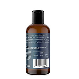 Cremo Palo Santo (Reserve Collection) Beard Wash & Softener, Moisturizes, Styles and Reduces Beard Itch for All Lengths of Facial Hair, 6 Fluid Oz