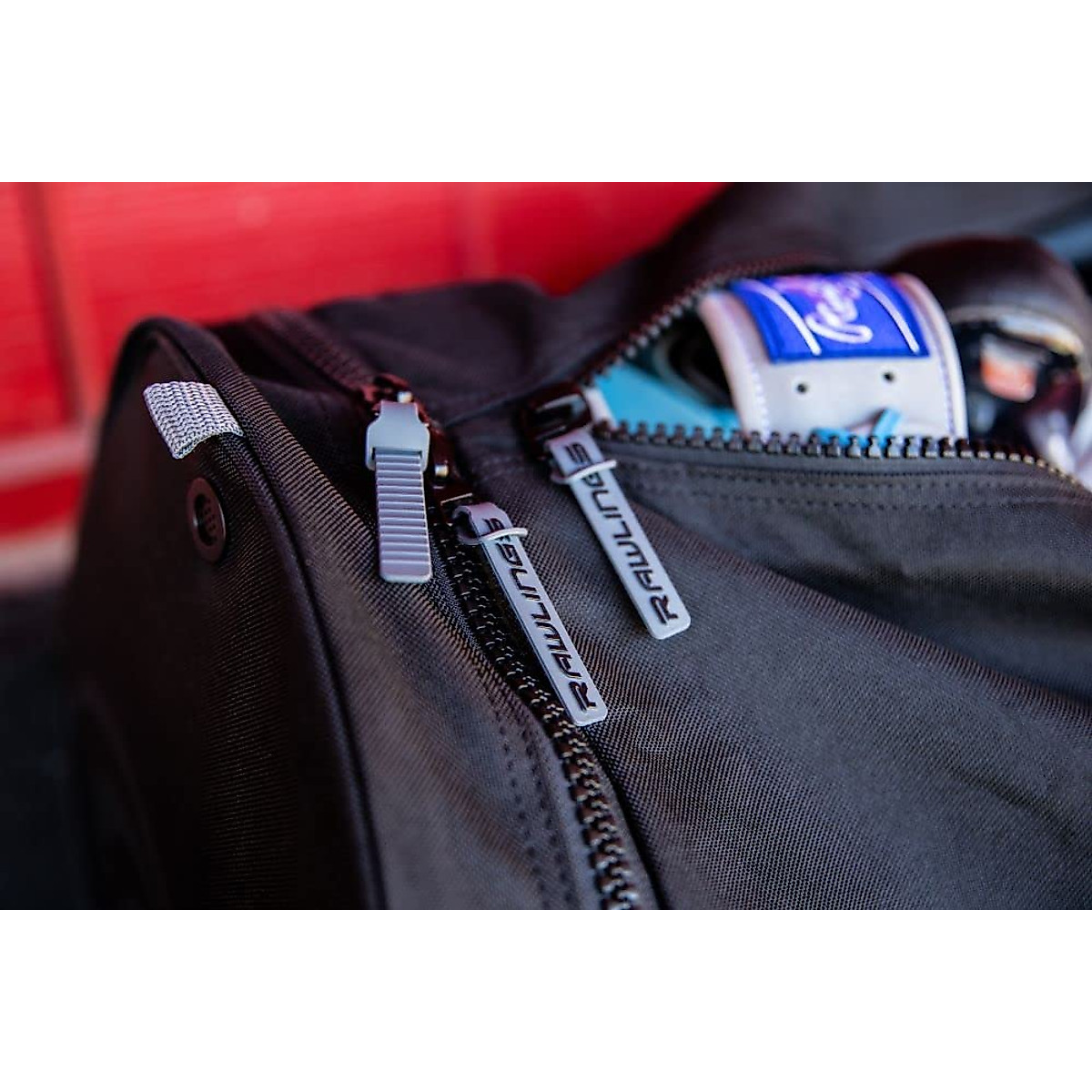 Rawlings | THROWBACK Duffle Equipment Bag | Baseball/Softball | Black