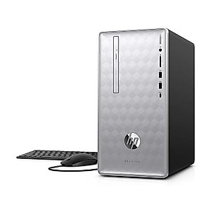 Newest HP Pavilion 590 Desktop Computer, 8th Intel 6 Cores i5-8400, 2.8GHz up to 4.0GHz, 8GB RAM and 16 GB Intel Optane Memory, 1TB HDD, Bluetooth 4.2, WiFi 802.11ac, Win10, (Renewed)
