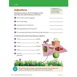 Scholastic Success with Grammar Grade 3 Workbook