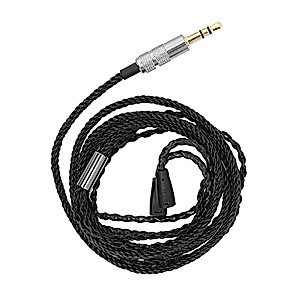 3.5mm Headphone Audio Cable, 120mm Length 3.5mm Jack Replacement Headphone Audio Cable suitable for IE8 IE80 IE8i Earphones