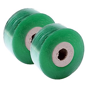showll Grafting Tape,2 PCS Stretchable Grafting Tape Garden Grafting Tape Plants Repair Tapes for Plants Fruit Trees Flowers Tomato (Green)