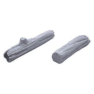 EnderToys Swamp Tree Trunks & Logs, 3D Printed Tabletop RPG Scenery and Wargame Terrain for 28mm Miniatures