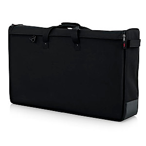 Gator Cases Padded Nylon Carry Tote Bag for Transporting LCD Screens, Monitors and TVs Between 27" - 32" (G-LCD-TOTE-MD), Black