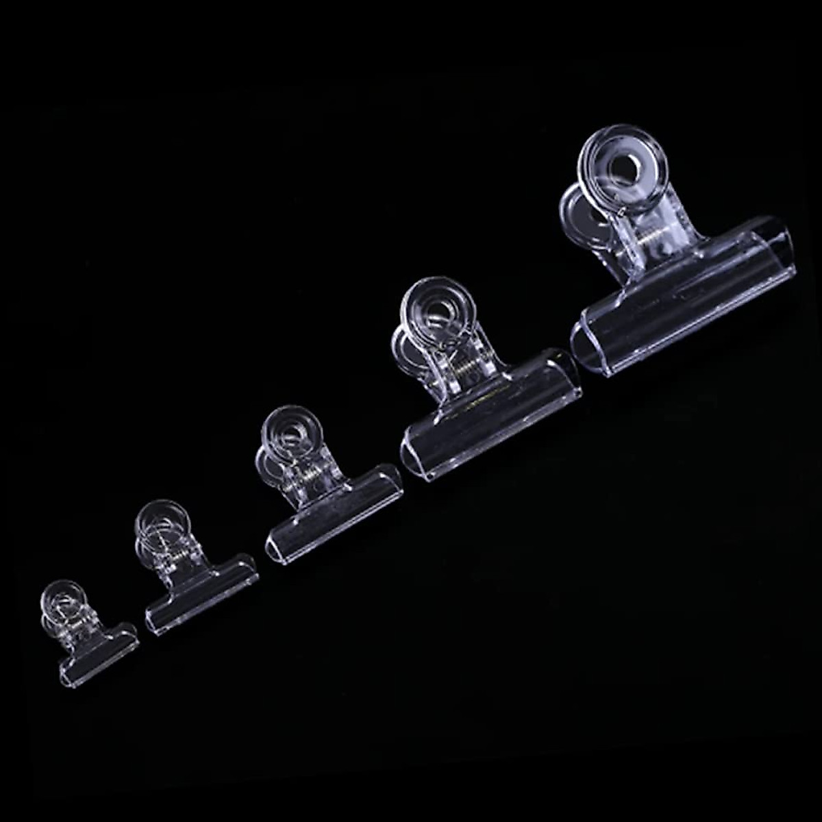 WellieSTR 20PCS (31mm) CDC Feather Clips Dubbing Hackle Holding Fly Tying Tools Fly Fishing Accessories