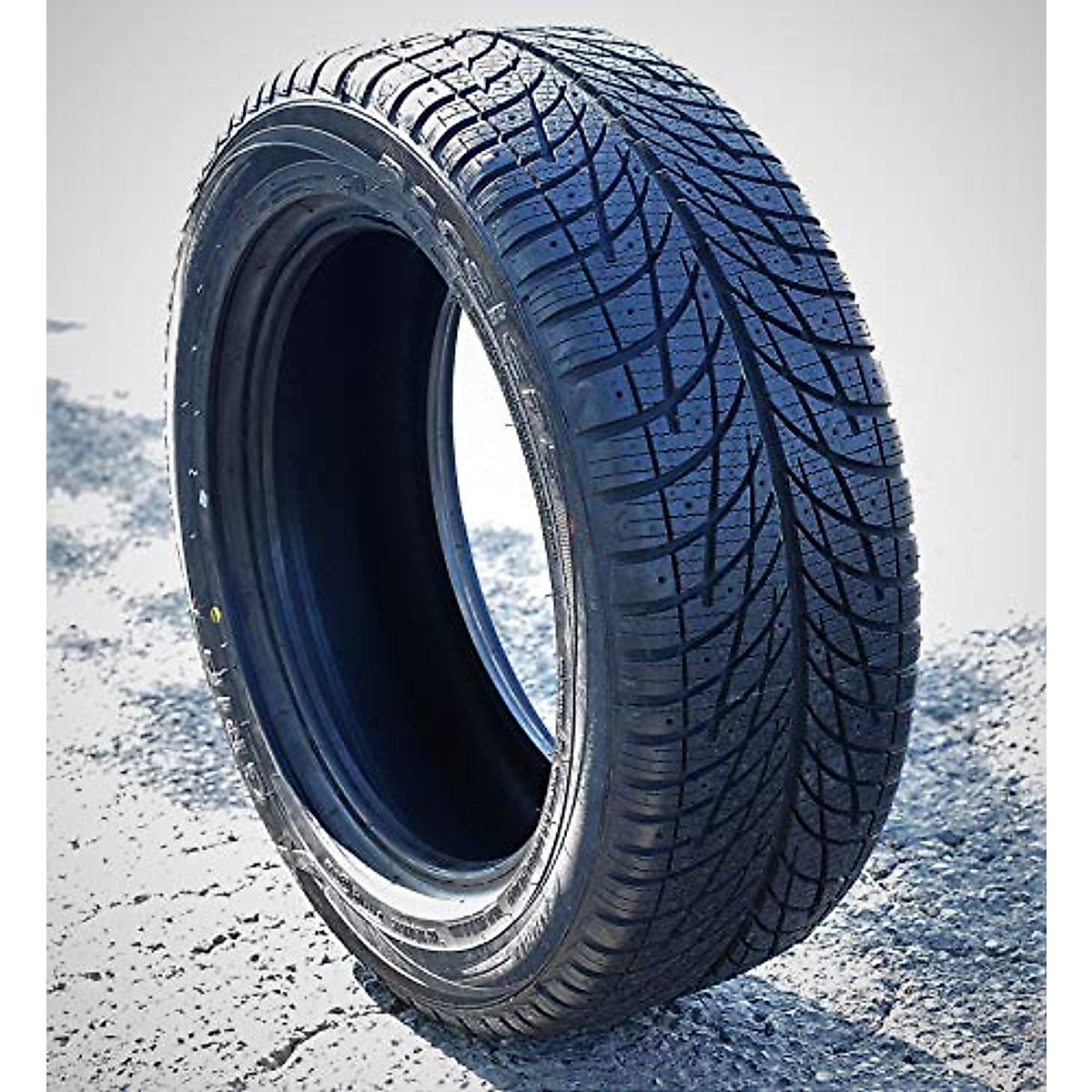Accelera X Grip Winter Touring Radial Tire-235/45R18 235/45/18 235/45-18 98V Load Range XL 4-Ply BSW Black Side Wall