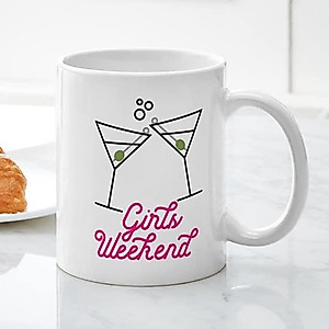 CafePress Girls Weekend Ceramic Coffee Mug, Tea Cup 11 oz