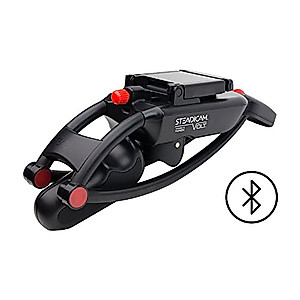 Steadicam Volt Electronic Handheld Gimbal Stabilizer for All IPhone XS, XS Max & XR, All Samsung S9/S9+ & GoPro Hero, Black, compact