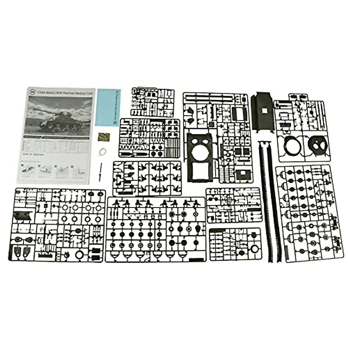 Premium Hobbies M4A3 (76) W Sherman Medium Tank 1:35 Plastic Model Tank Kit 210V