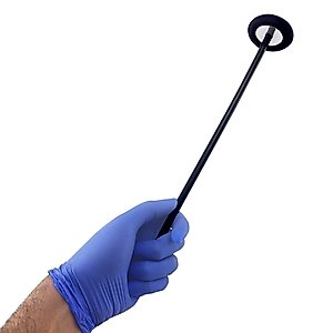 DEXSUR Babinski Neurological Reflex Hammer with Pointed Tip for Superficial Responses - Long Plastic Handle