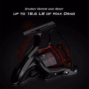 KastKing Brutus Spinning Reel,Size 3000 Fishing Reel