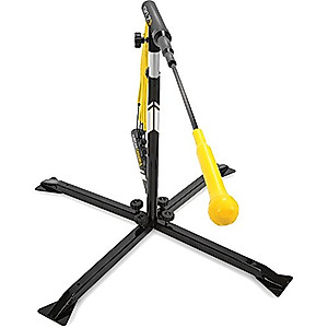 SKLZ Hurricane Premium Portable Batting Practice / Hitting Swing Trainer System for Baseball and Softball, All Ages Training