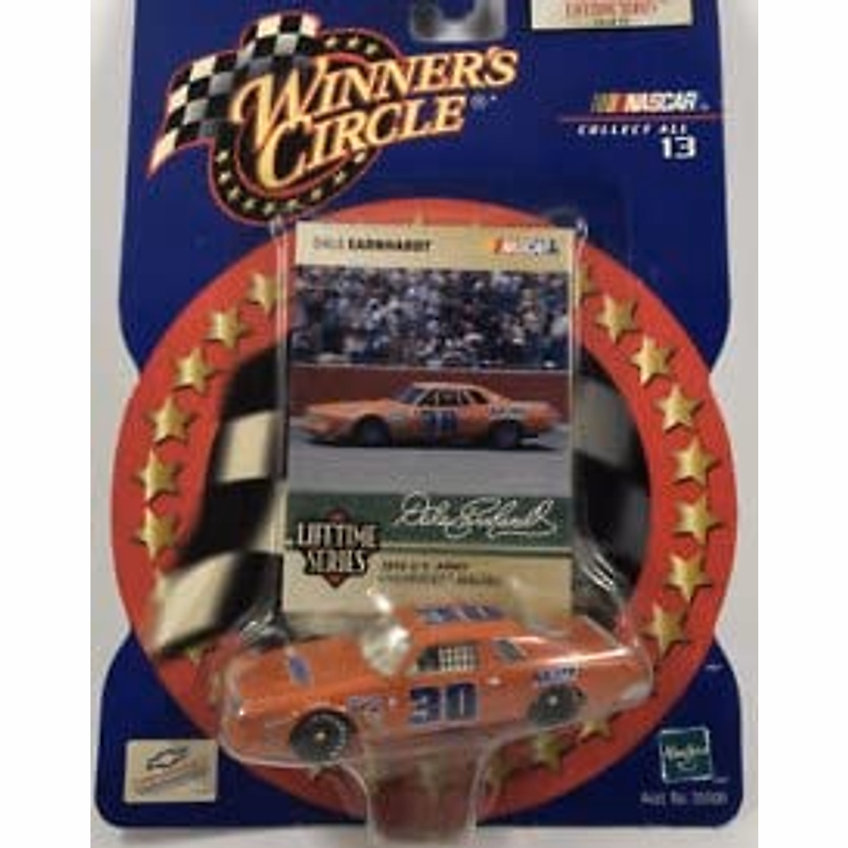 Action Racing Collectables Winners Circle Dale Earnhardt Sr Orange #30 Army 1976 1/64 Scale Diecast with Trading Card... Car Measures 3'' Long x 1 '' Wide x 1'' Tall