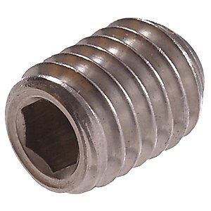 Hillman 3273 6-32 x 3/16-Inch Stainless Socket Head Set Screw, 20-Pack