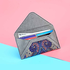 XEYOU Women's Card Wallet Envelope Style Credit Card Holder Cute Cash Wallet for Ladies