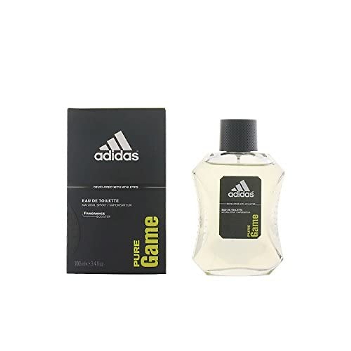 Adidas Eau de Toilette Spray for Men, Pure Game, 100 ml