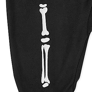 The Children's Place Kids' Baby/Toddler One Piece Family Matching, Halloween Pajama Sets, Cotton, Skeleton, 4T