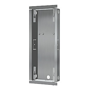 DoorBird IP Video Door Station D2101KV, Stainless Steel V4A Brushed - Salt-Water and Grinding dust Resistant - 1 Call Button- Keypad - POE Capable