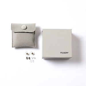 Itcoery Women 14K Gold Plated Heart Huggie Hoop Drop Dangle Earrings