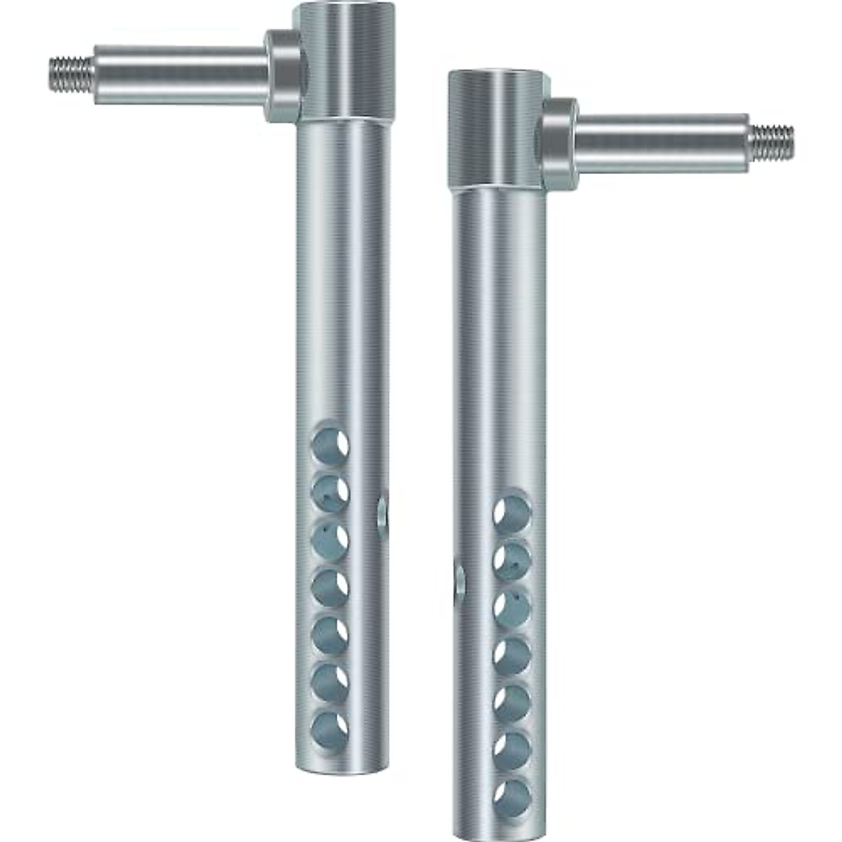 Yoursme AM131288 AM131289 Front and Rear Mower Deck Gage Wheel Arm for John Deere Mower Decks 48C 54C and 62C Diameter 1”