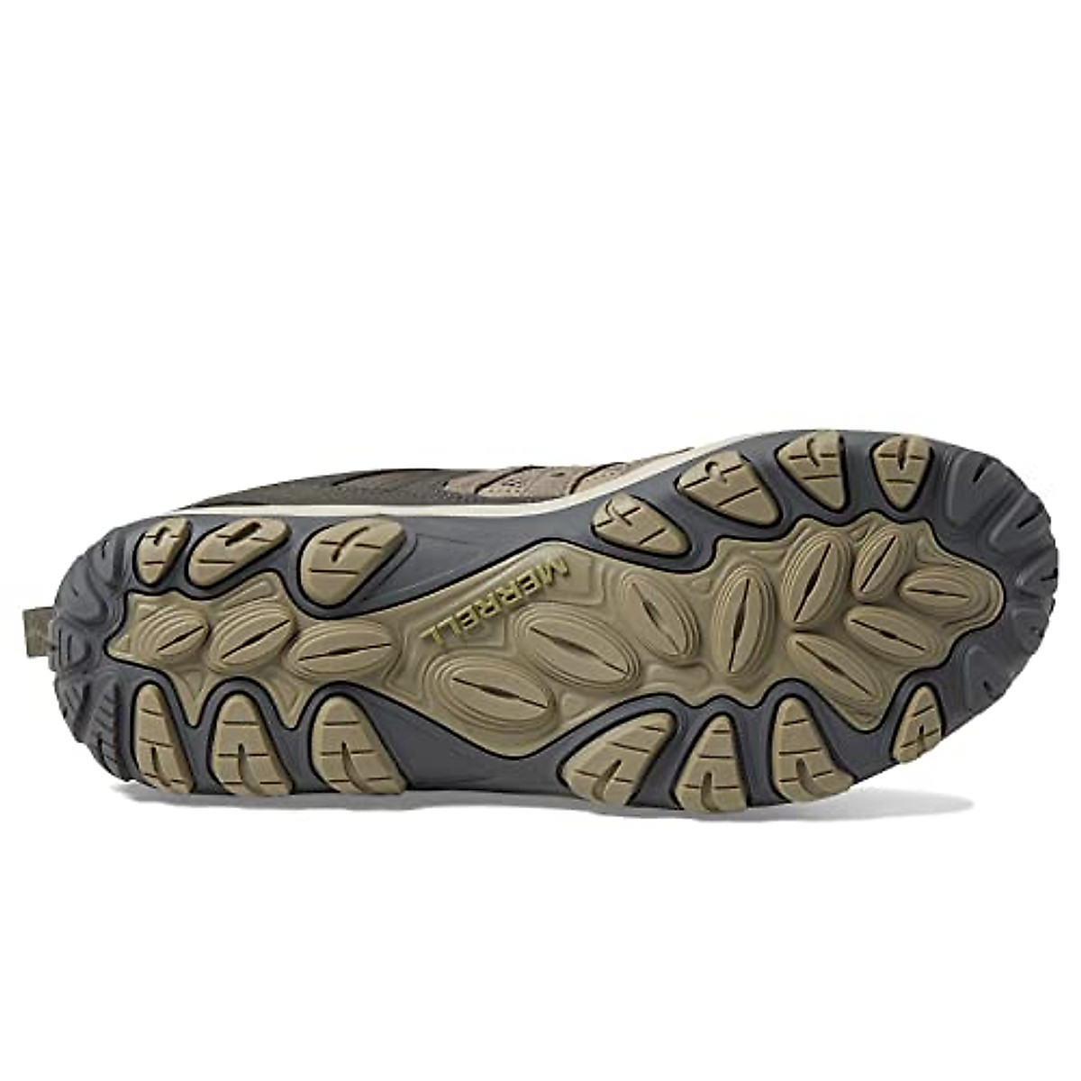 Merrell Accentor 3 Waterproof Shoes for Men - Leather and Mesh Upper, Textile Lining, and Lightweight EVA Foam Midsole Boulder 11 M