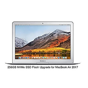 MCE Technologies 256GB SSD for MacBook Air 2015 and MacBook Air 2017: PCIe-Based 4 Lane (x4) NVMe SSD Flash Storage Upgrade - Requires macOS 10.13.x (High Sierra) or Later