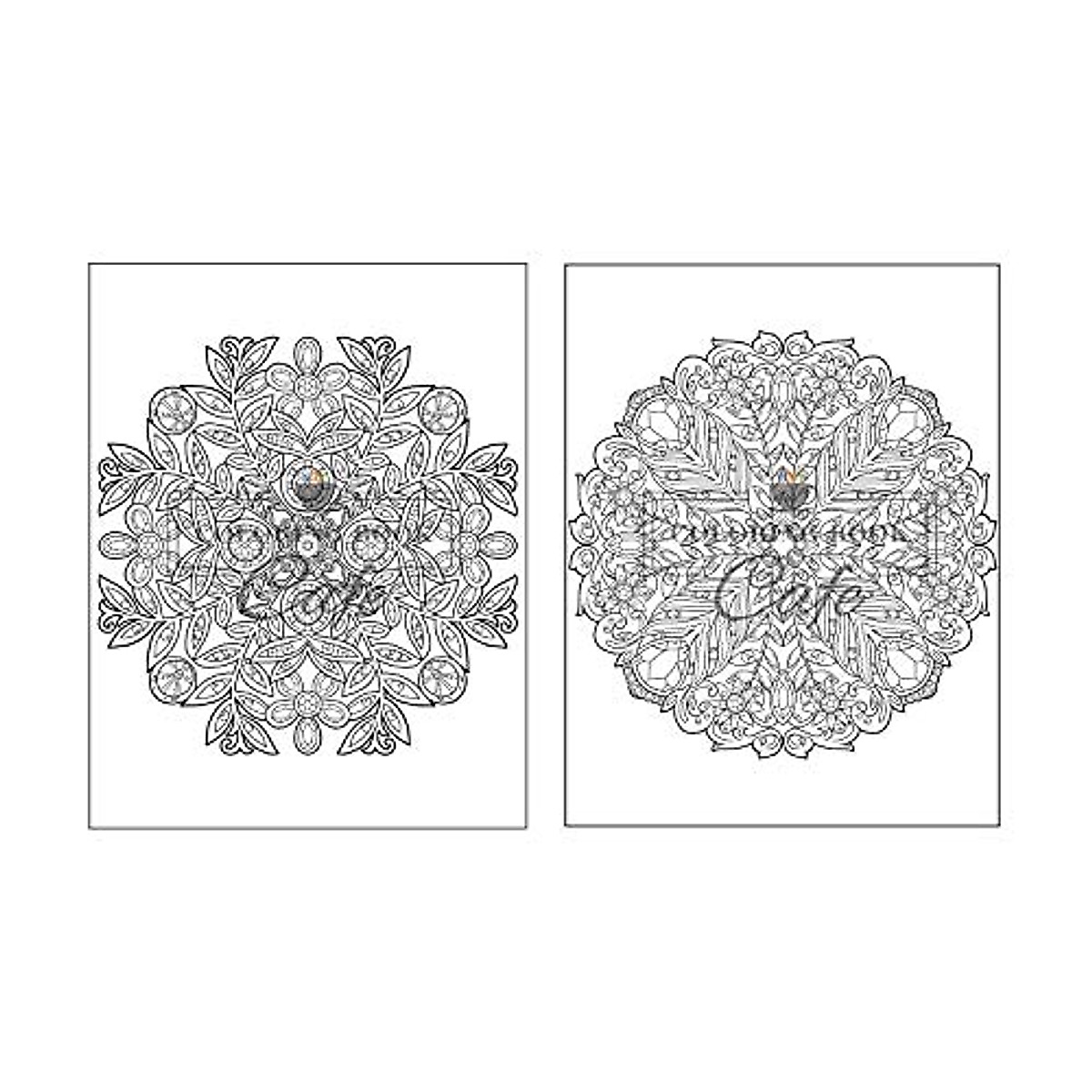 125 Mandalas: An Adult Coloring Book Featuring 125 of the World’s Most Beautiful Mandalas for Stress Relief and Relaxation (Mandala Coloring Books)