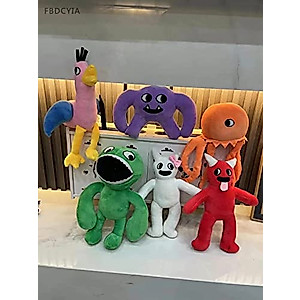 FBDCYIA Garten of Banban Plush Toy, 10'' Garten of Ban ban Plushies Toys for Fans and Friends Stuffed Animal Plush Doll, Birthday Party Gift for Best Friends and Kids，Souvenir (1pcs red)