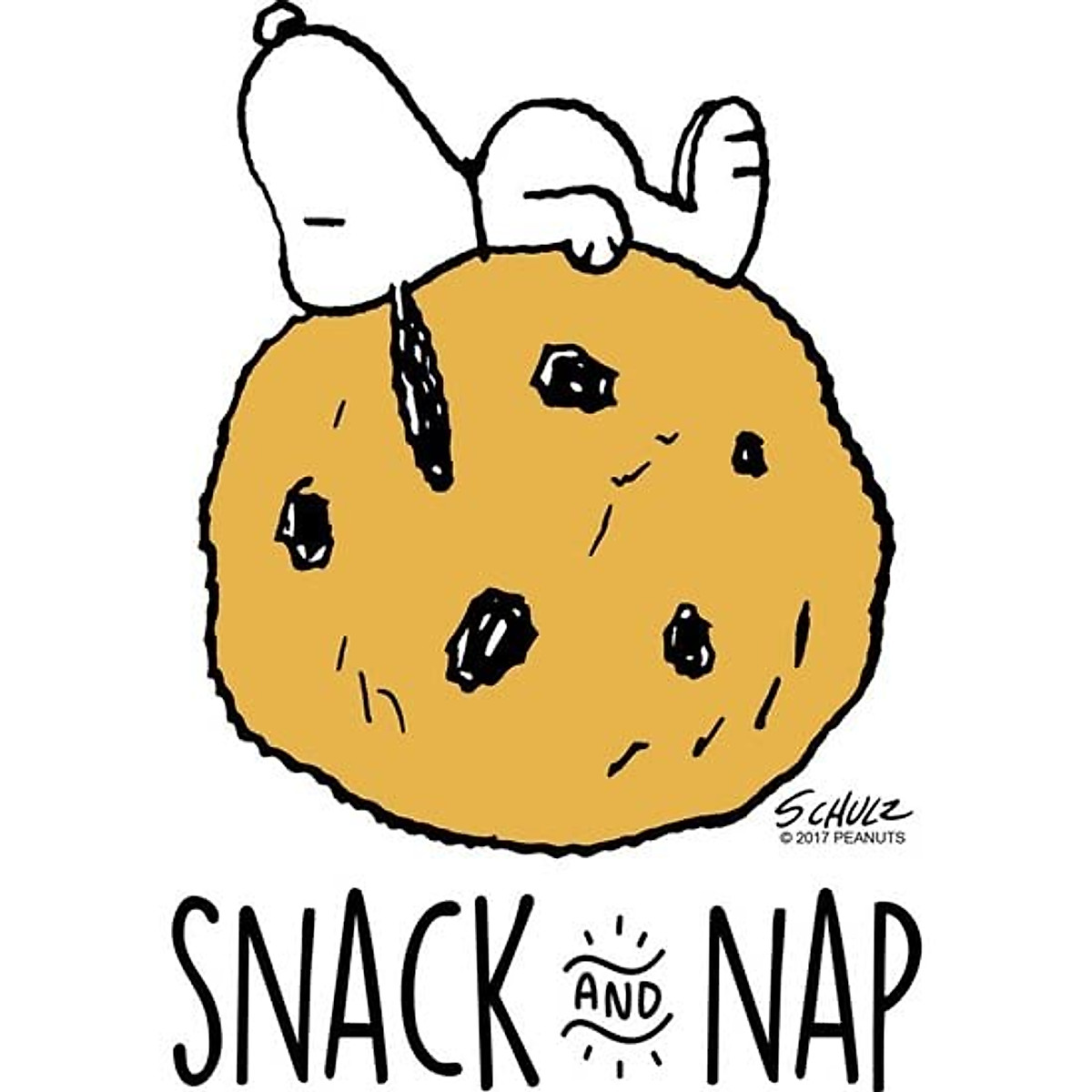 CafePress Snoopy Black And White Ceramic Coffee Mug, Tea Cup 11 oz