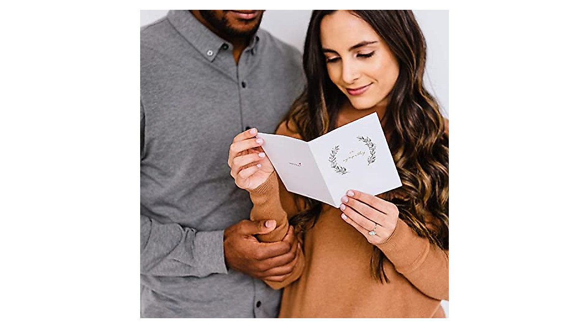 Send Wishes of Peace: Papyrus Premium Sympathy Card