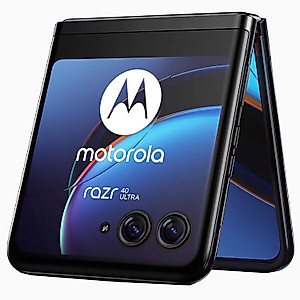Motorola RAZR 40 Ultra 5G Dual 512GB 12GB RAM Unlocked (GSM Only | No CDMA - not Compatible with Verizon/Sprint) Global – Black