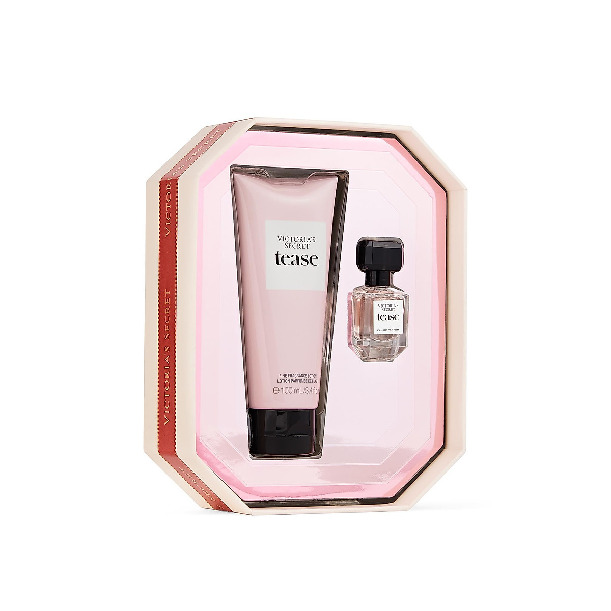 Victoria's Secret Tease Mini Fragrance Duo Gift Set: Mini Eau de Parfum & Travel Lotion
