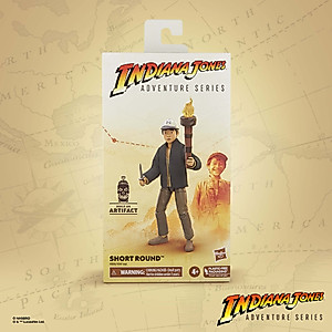 Indiana Jones and The Temple of Doom Adventure Series Short Round Toy, 6-inch, Action Figures, Toys for Kids Ages 4 and up