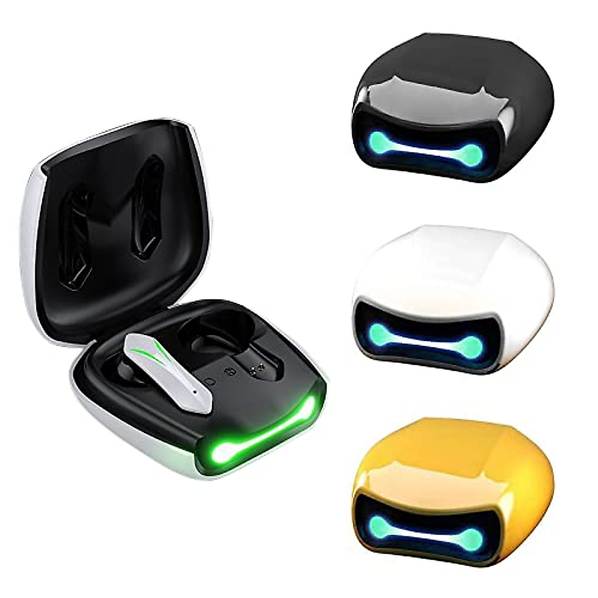charts_DRESS Gaming Wireless Earbuds, R05 Low Latency Dual Mode Gaming Bluetooth 5.2 Headset, Supports Automatic Connection, Click Operation, RGB Lighting Effects