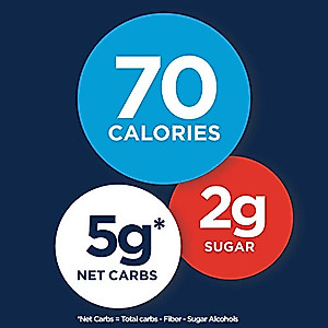 Fiber One 70 Calorie Brownies, Chocolate Fudge, Snack Bars, 12 ct (Pack of 4)