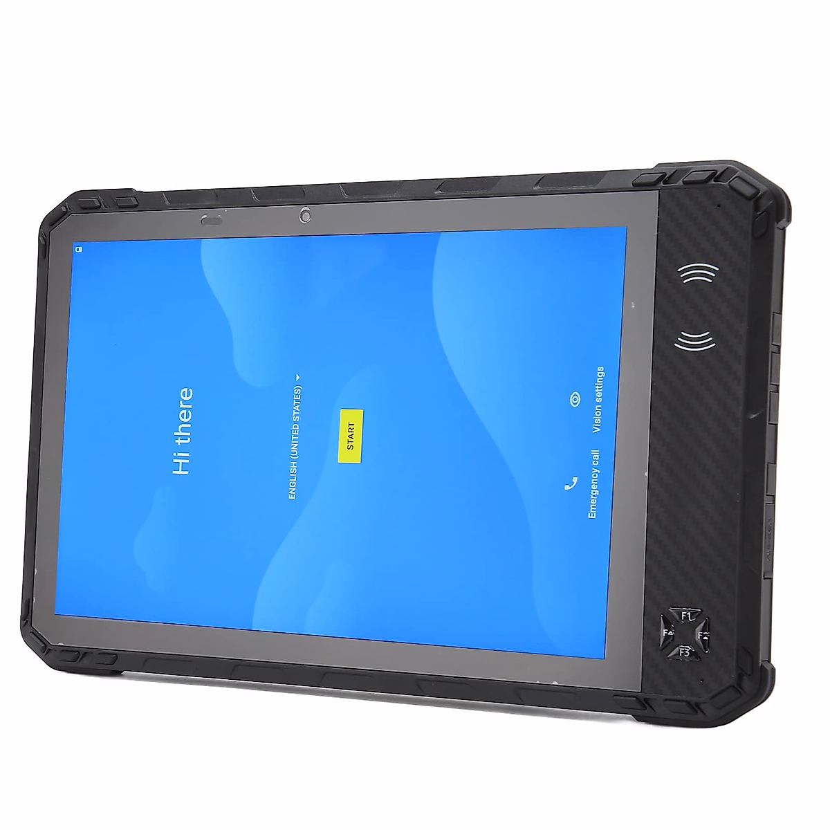 Haofy Outdoor Tablet, Support Memory Card Up to 256G 10000mAh Rugged Tablet IPS Screen 10in IP68 Waterproof for Tough Workplace (US Plug)
