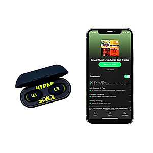 HyperSonic LITE - 3D Hyper Definition, Noise Isolation, in-Ear Headphones (Ultra Bass, Waterproof, One-Touch Volume Control, Built-in Mic) Updated for 2023