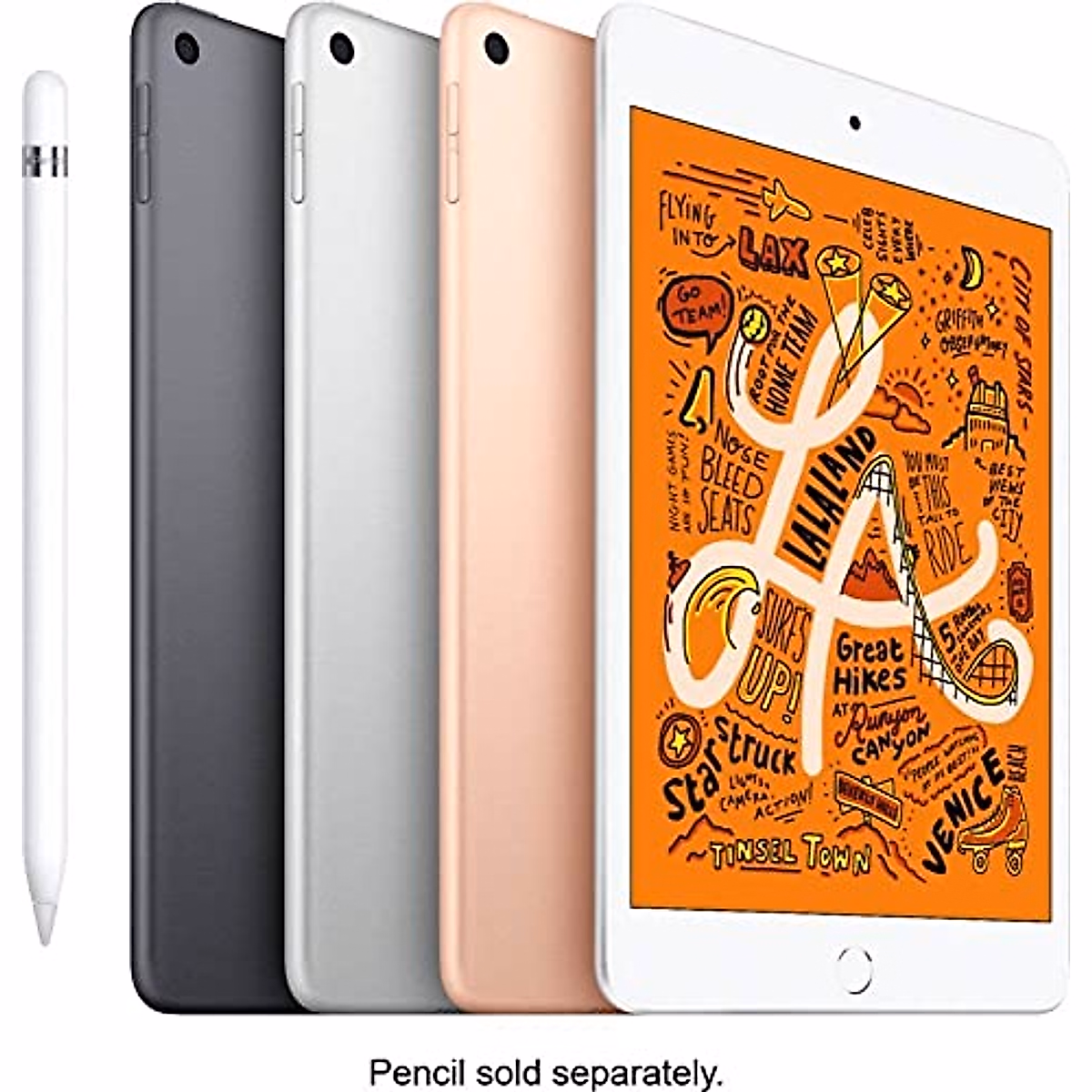 Apple iPad Mini, 5th Generation (Wi-Fi, 64GB) - Gold (Renewed)