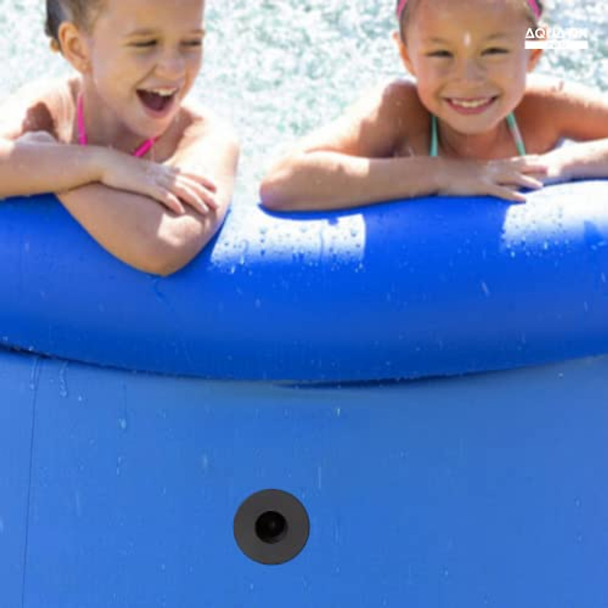 Aquatix Pro Pool Plugs 6pc Fits Intex, Bestway, Coleman & Summer Escape Above Ground Swimming Pools, Replacement Wall Plugs, Strainer Hole Plug, Filter Pump Water Stopper, Durable Drainer Plugs Black