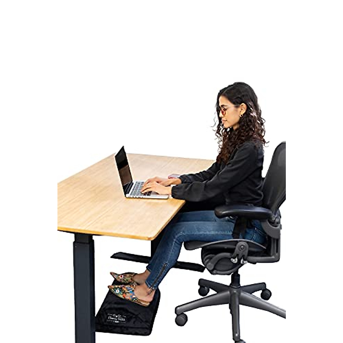 Herman Miller Aeron Size B Office Chair | Adjustable Arms | Rear Tilt Limiter | Lumbar Support Pad ( Renewed)