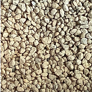 2.5 Quarts Genuine Japanese Hyuga Pumice for Orchid & Bonsai Tree Soil Mix - Small Grain 3 mm～6 mm