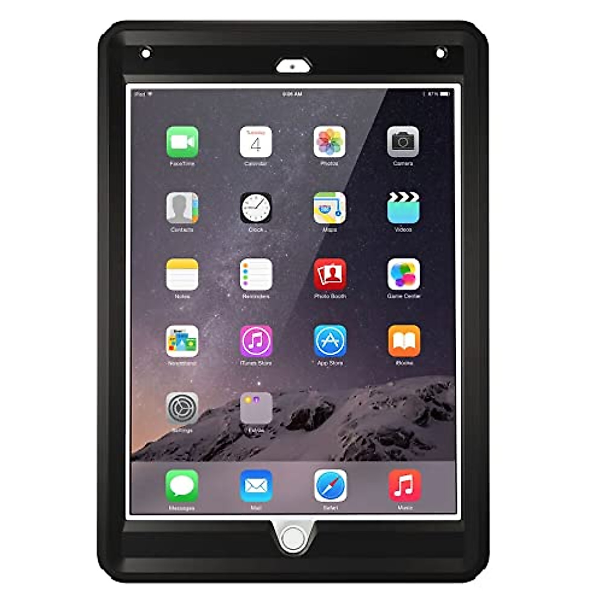 OtterBox Defender Series Case for iPad (5th Gen) / iPad (6th Gen) - Retail Packaging - BLACK