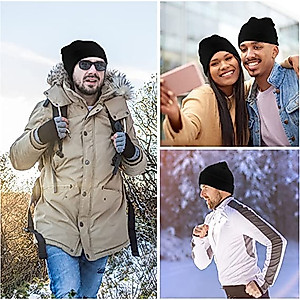 Extpro 12 Pack Beanie Hat Bulk Knitted Candy Color Cuffed Skull Cap for Women Men Teens (Multicolor-B)