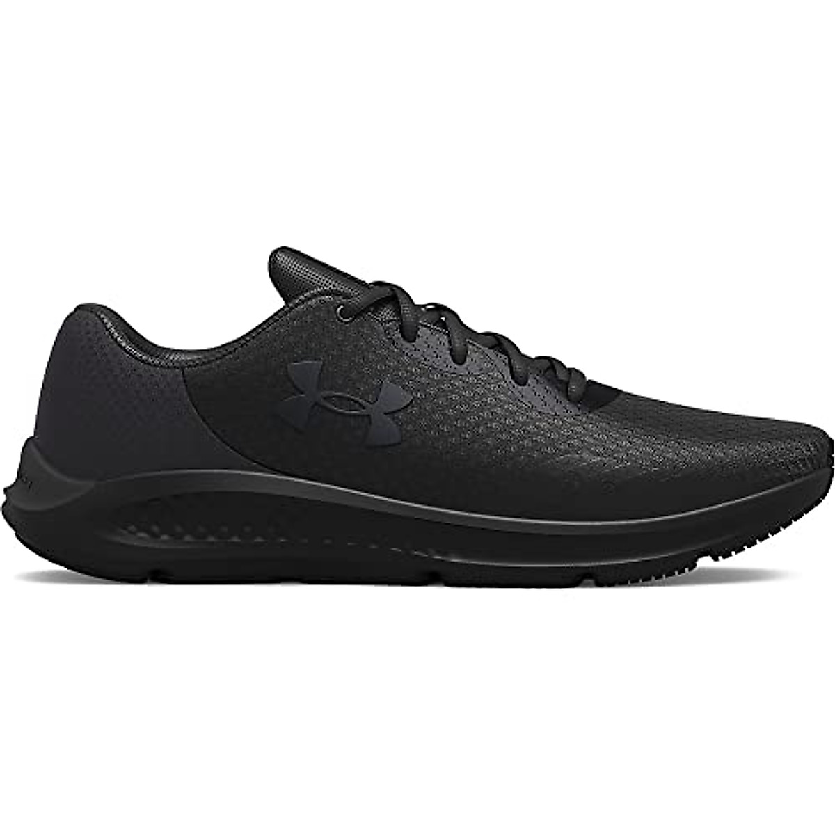 Under Armour Men's Charged Pursuit 3 Running Shoe, Black (002)/Black, 10.5 X-Wide