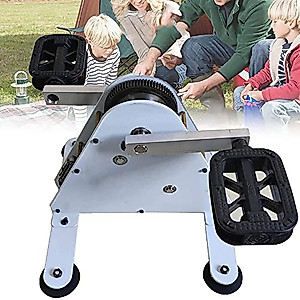 50W/100W Pedal Generator,1-35V Hand Crank Generators, Manual Emergency Power Generator 5V3A/9V2.5A/12V2A, Fitness Power Generation Exercise Equipment (Color : 100W, Size : B)