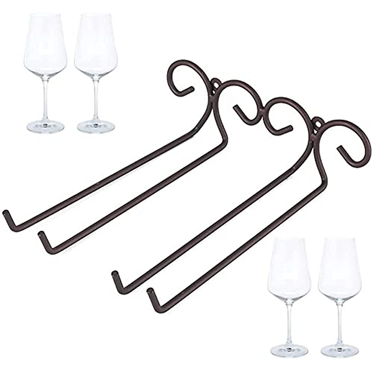 Household Wine Glass Rack, Wine Cabinet Goblet Rack, Wine Glass Rack, Wine Rack Hanging Rack