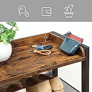 HOOBRO 5-Tier Shoe Storage and 8 Tier Shoe Rack, with 7 Metal Shelves, Saving Space, Hold 14-16 Pairs of Shoes, Adjustable Shoe Organizer Shelf for 16 Pairs, Durable, for Entryway, Dorm Room